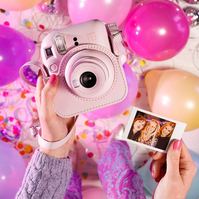 Capture summer with our instax mini 41™ and instax mini 12™ instant cameras